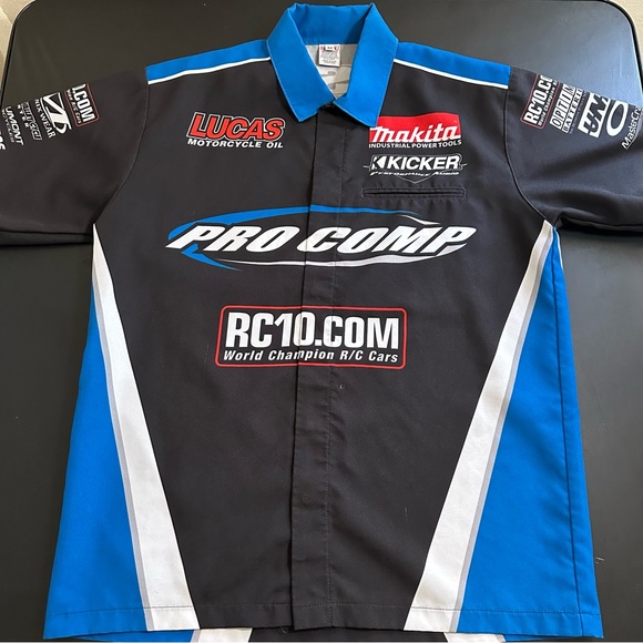 Nascar | Shirts | Vintage 9s Rc Racing Pit Crew Mechanics Shirt Nascar ...